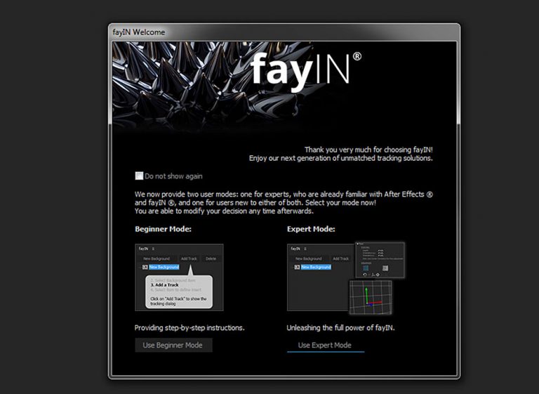 FayIn: Matchmoving Plug-In für After Effects - film-tv-video.de