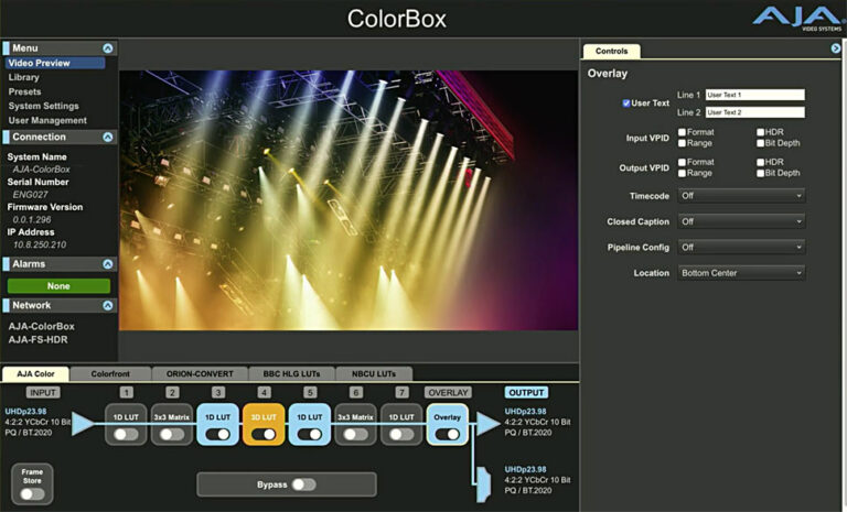 Aja ColorBox für korrekte Color Workflows - film-tv-video.de